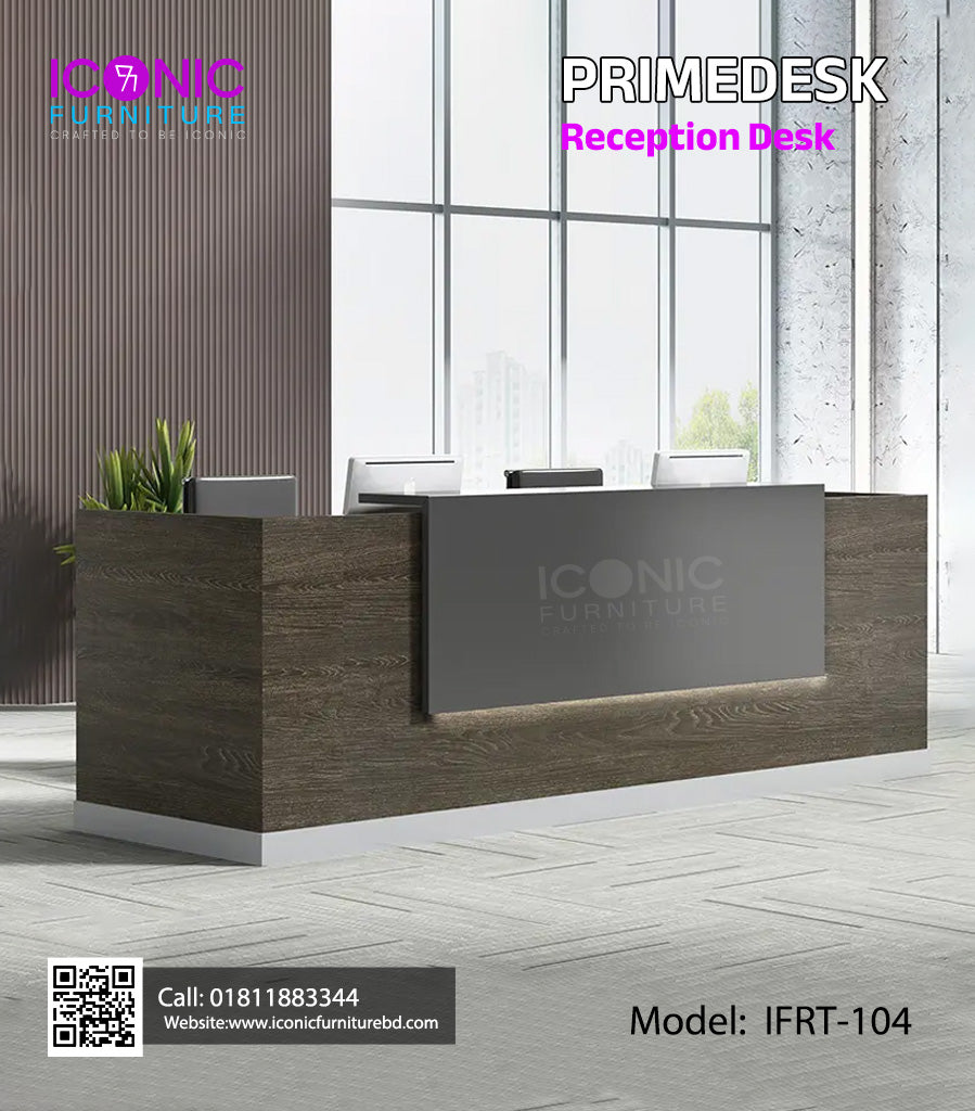 Primedesk Reception Desk | IFRT-104 – Iconic Furniture