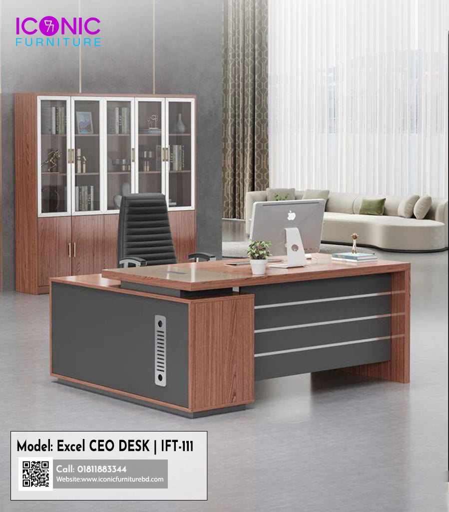 Excel CEO DESK | IFT-111 – Iconic Furniture
